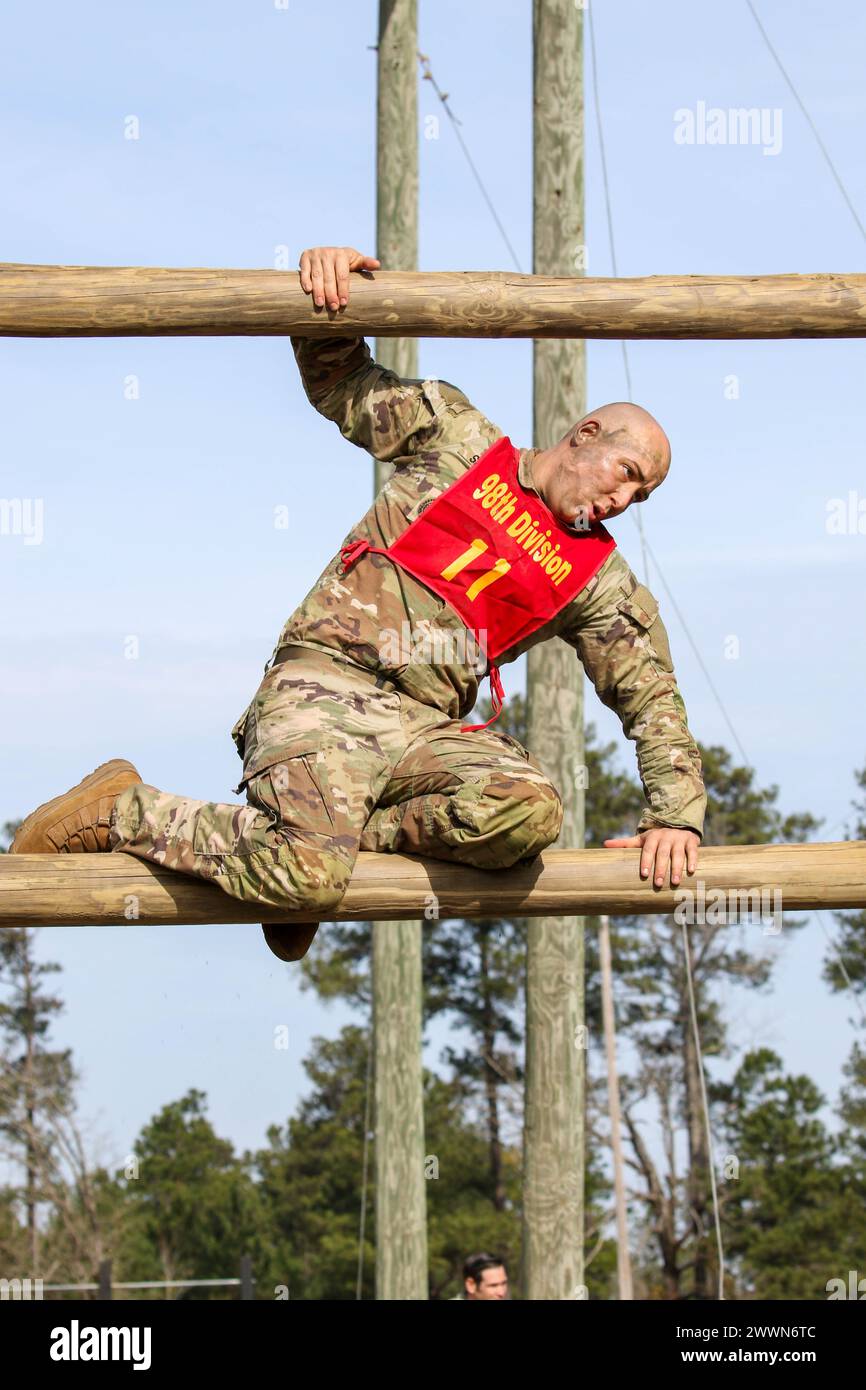 U.S. Army Reserve Staff Sgt. Michael Spragg, Bravo Company, 2/417 of ...