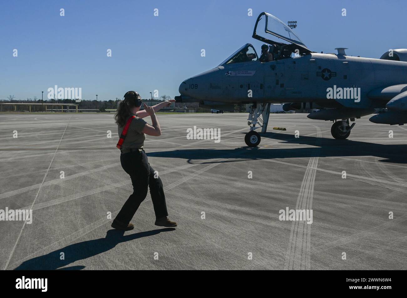 U.S. Air Force Airman 1st Class Emily Black, 60th Aircraft Maintenance ...