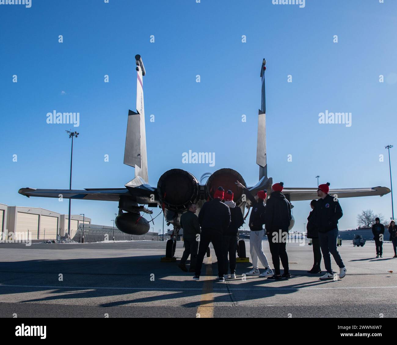 Players from the Springfield Thunderbirds hockey team spent the ...