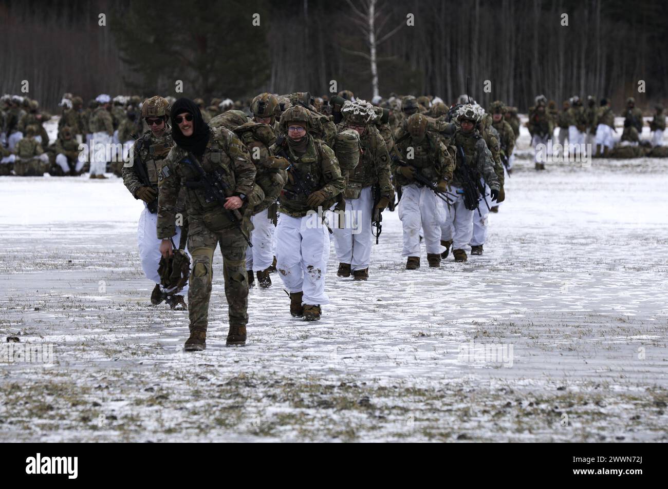 1st battalion 187th infantry regiment hi-res stock photography and ...