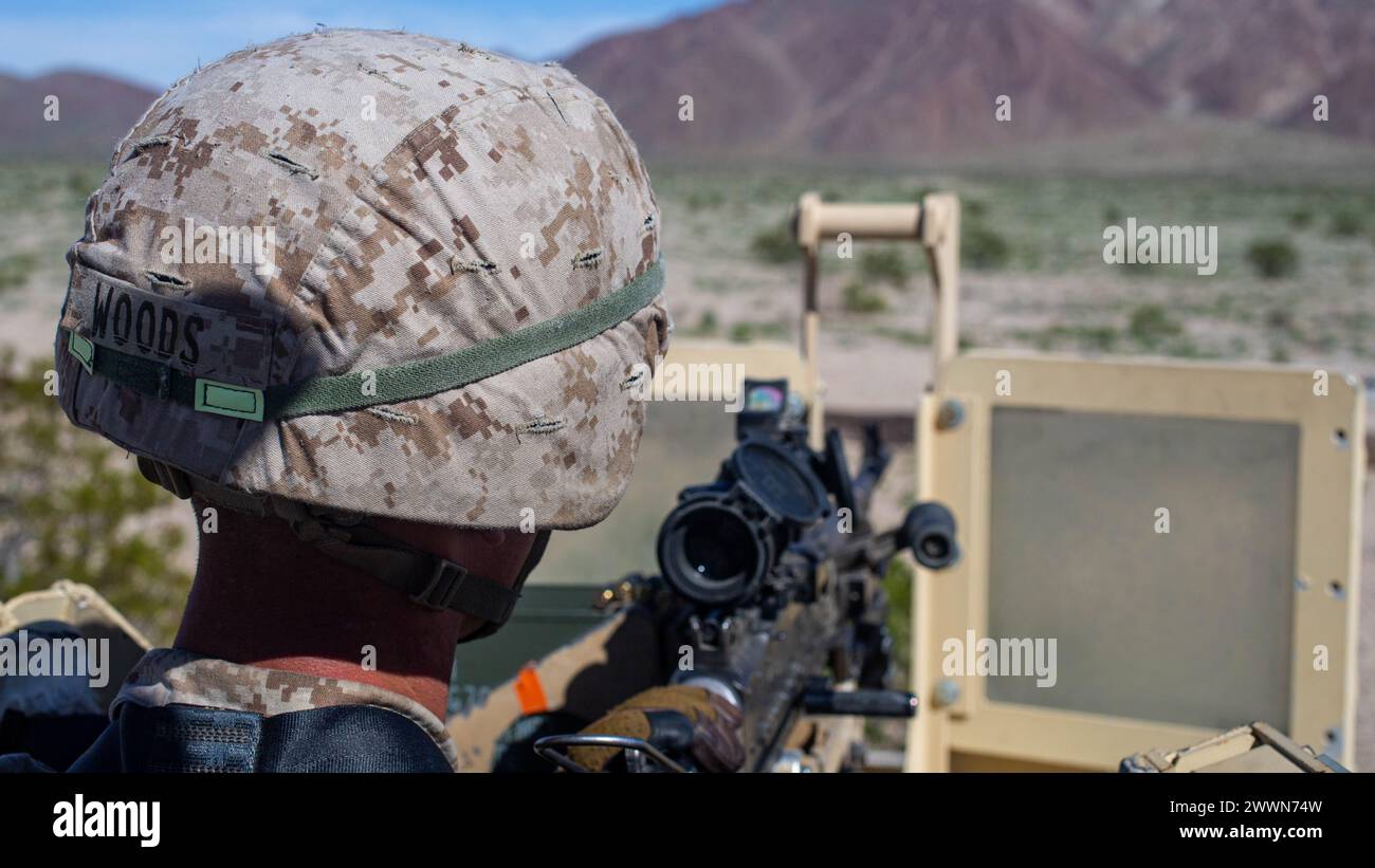 U.S. Marine Corps Lance Cpl. Tyler Woods, motor vehicle operator with ...