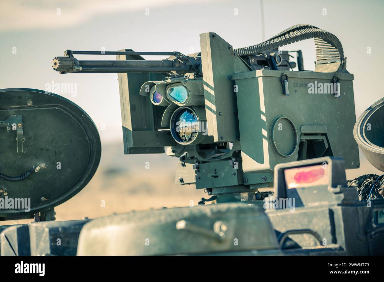 A U.S. Marine Corps Assault Amphibious Vehicle with 2d Assault ...