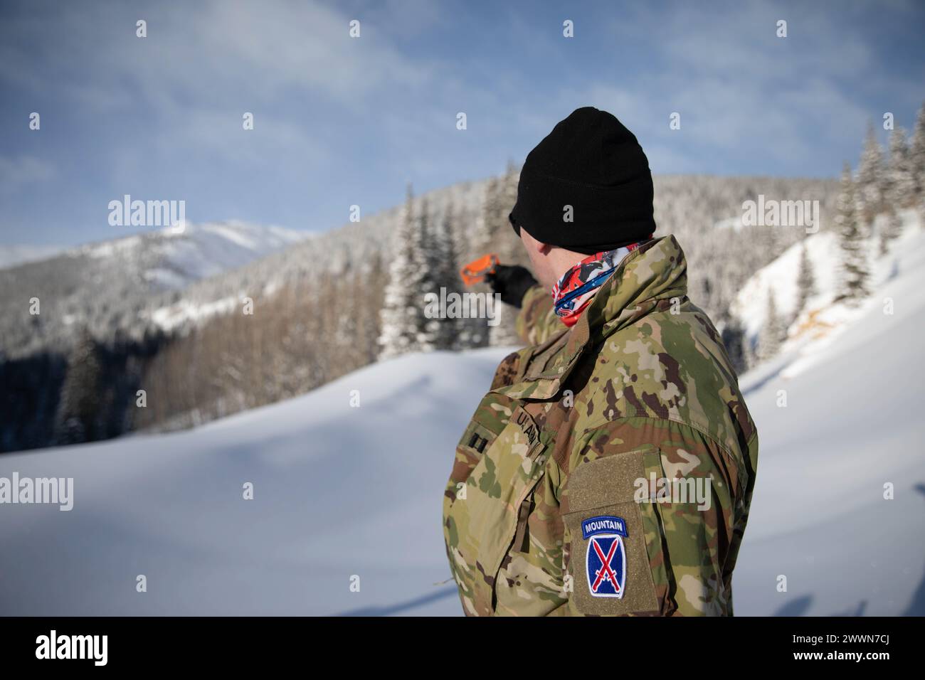 Capt. Maxwell Burbidge, the Fire Support Officer for 1st Battalion ...