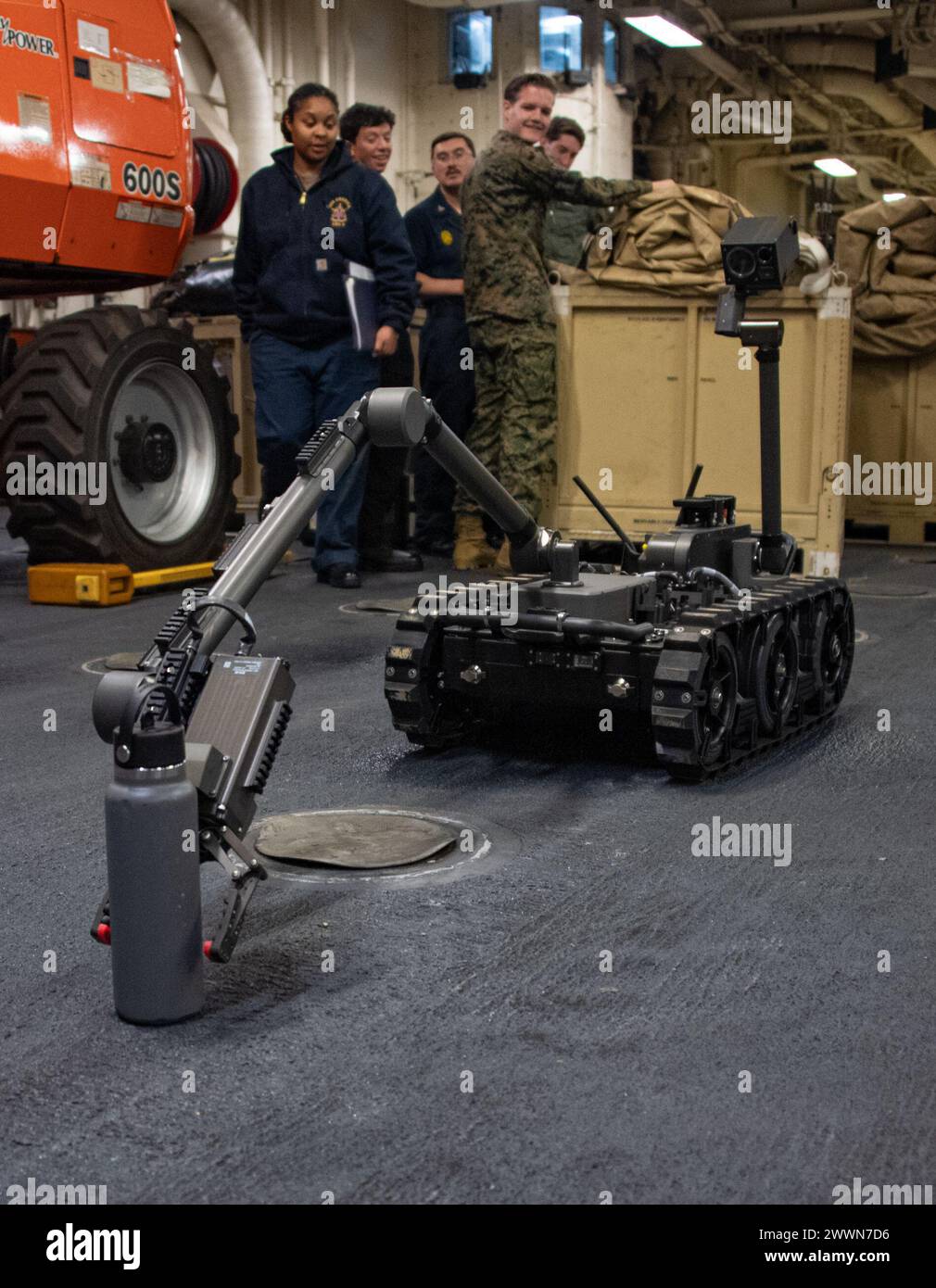 PACIFIC OCEAN (Feb. 17, 2024) Sailors assigned to the forward-deployed ...