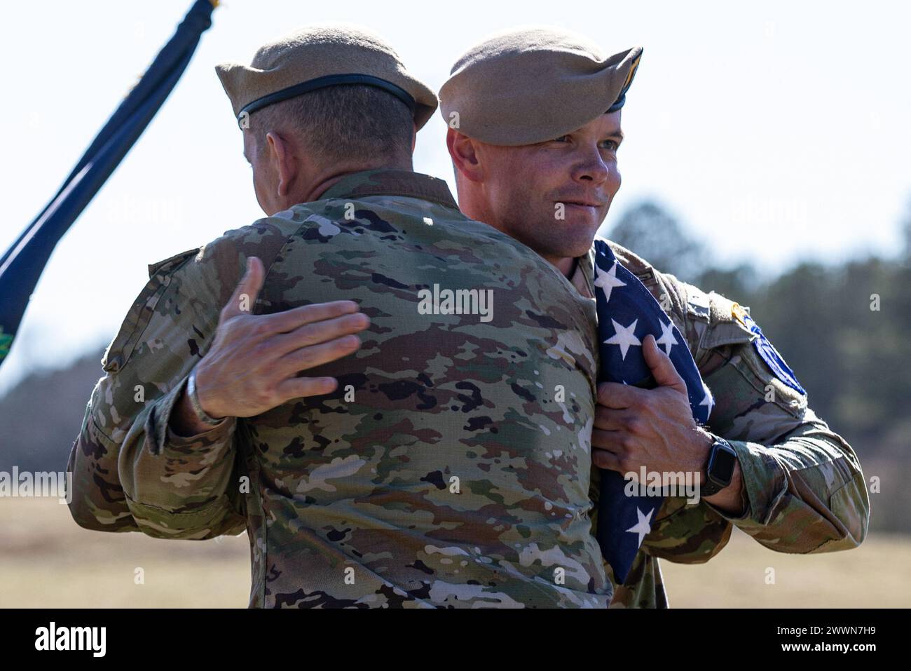 A group of U.S. Army Rangers, assigned to 5th Ranger Training Battalion ...