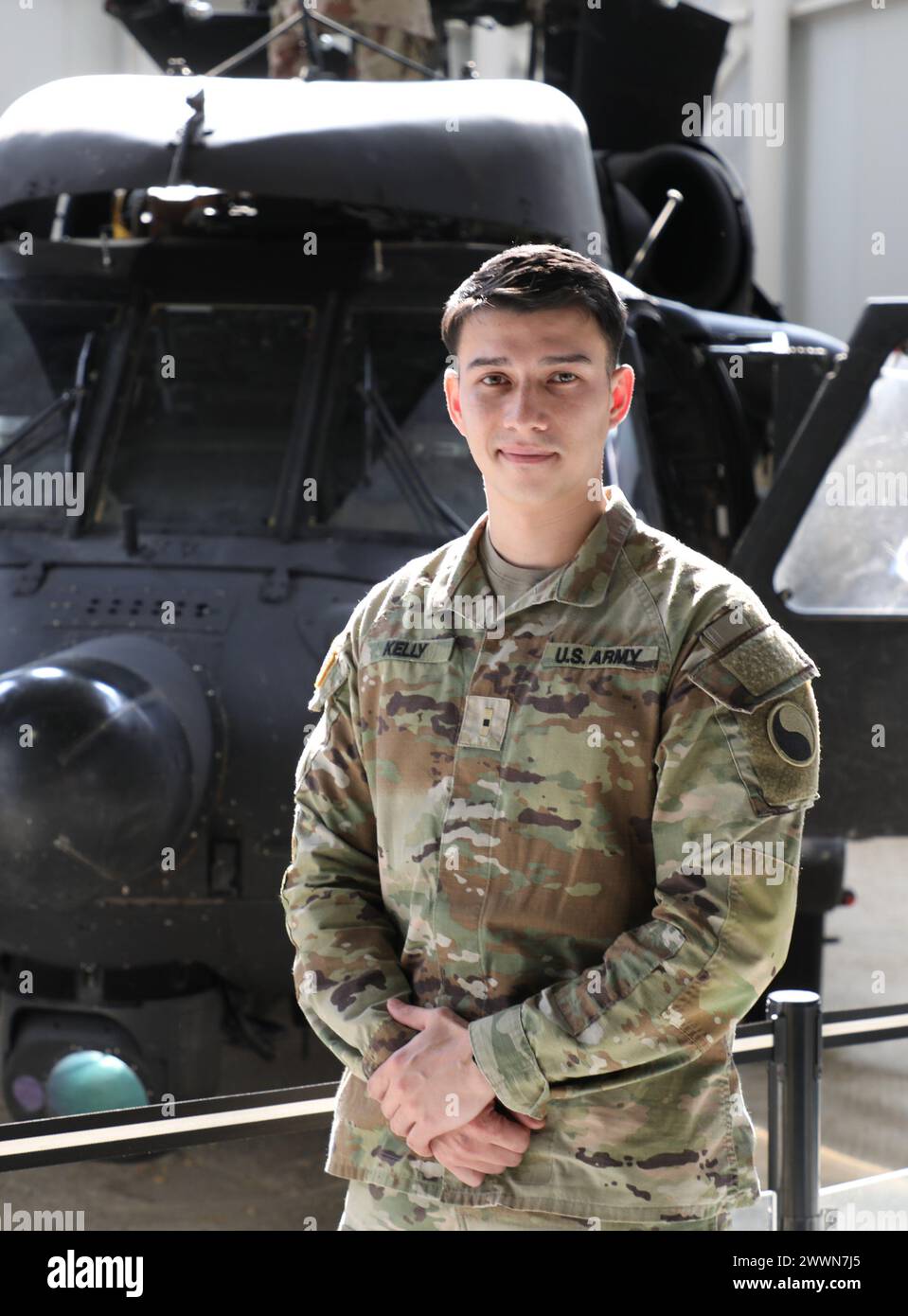 Warrant Officer Paul D. Kelly, who serves with the Virginia Army ...