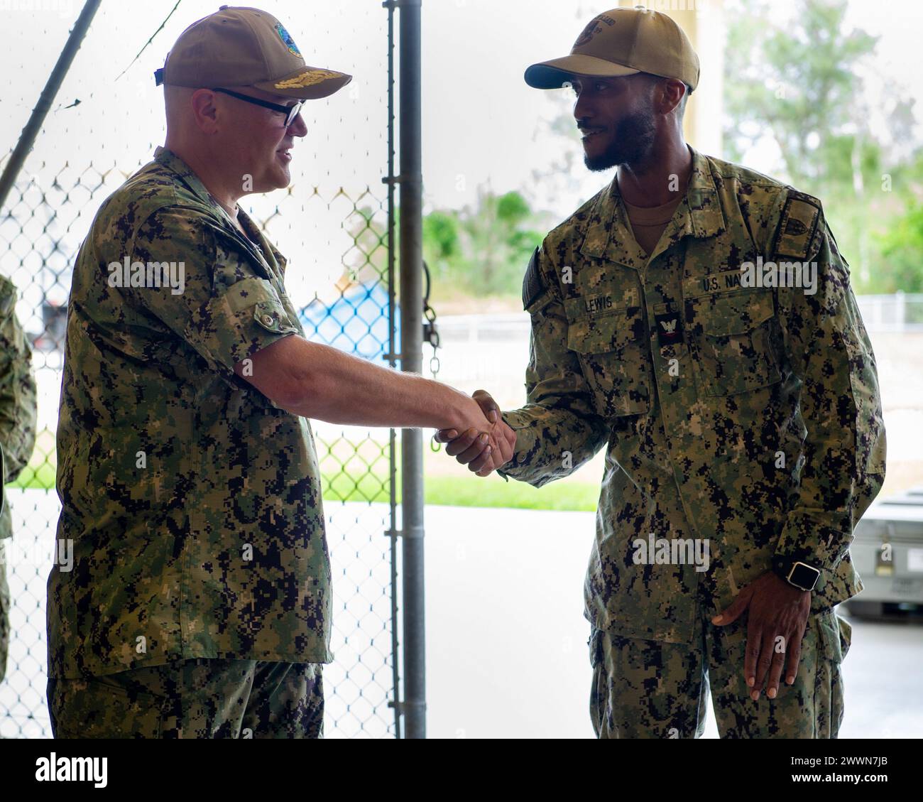 APRA HARBOR, Guam (Feb. 7, 2024) – Electrician’s Mate 3rd Class Maurice ...