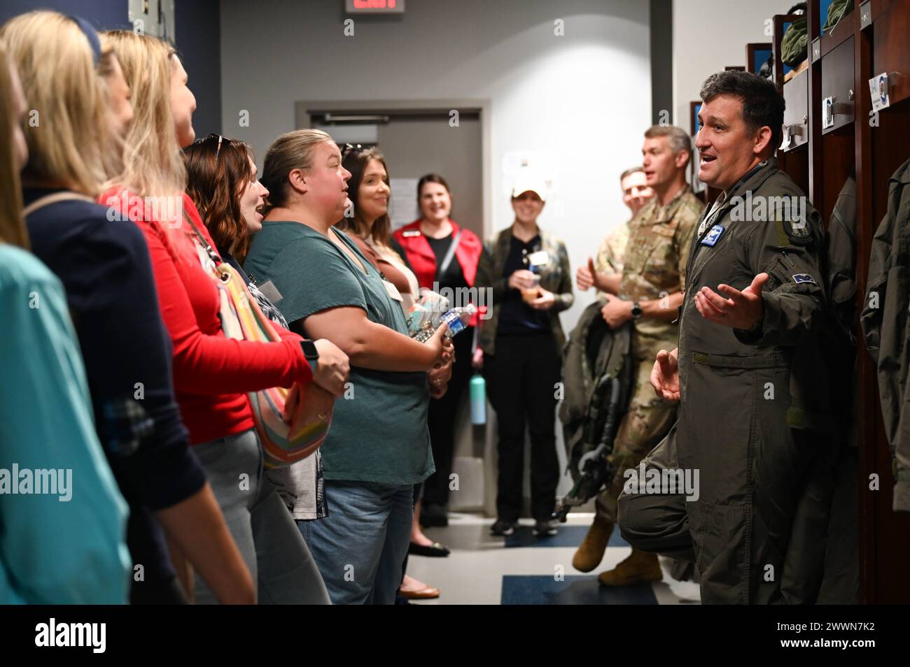 U.S. Air Force Lt. Col. Jack Green, 58th Fighter Squadron commander ...