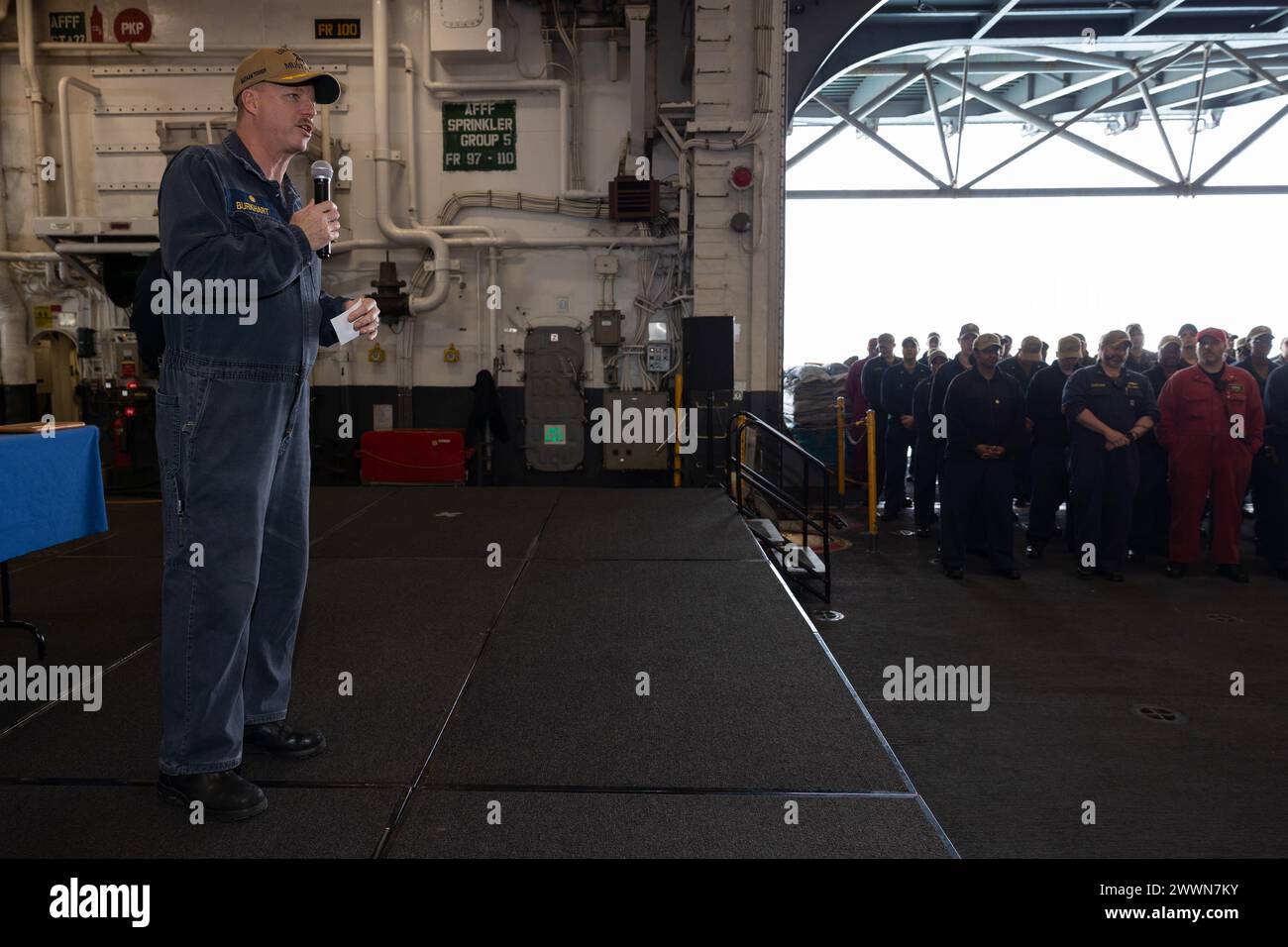 240211-N-VO895-1033 LARNACA, Cyprus (Feb. 11, 2024) Capt. Paul Burkhart ...