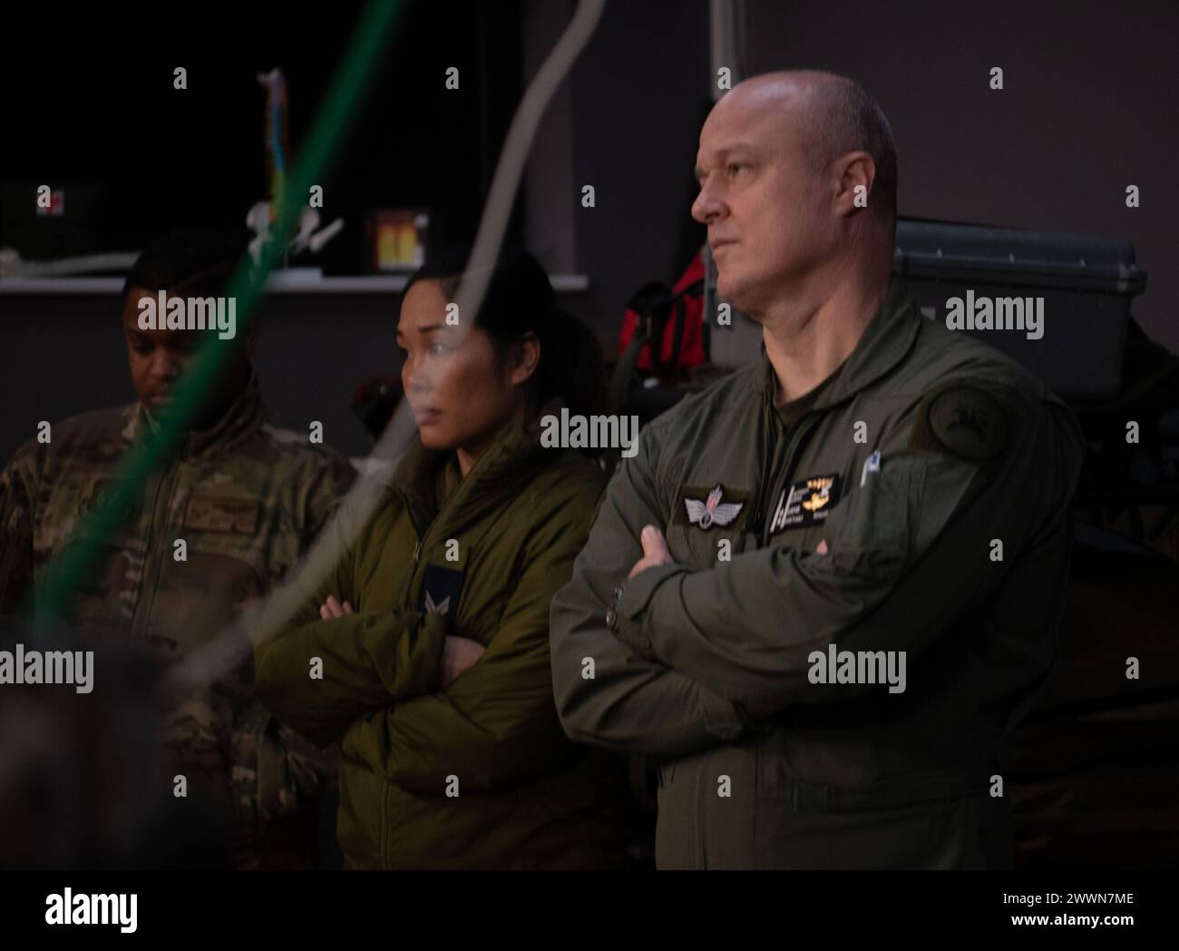 Royal Norwegian Air Force airmen assigned to the Royal Norwegian ...