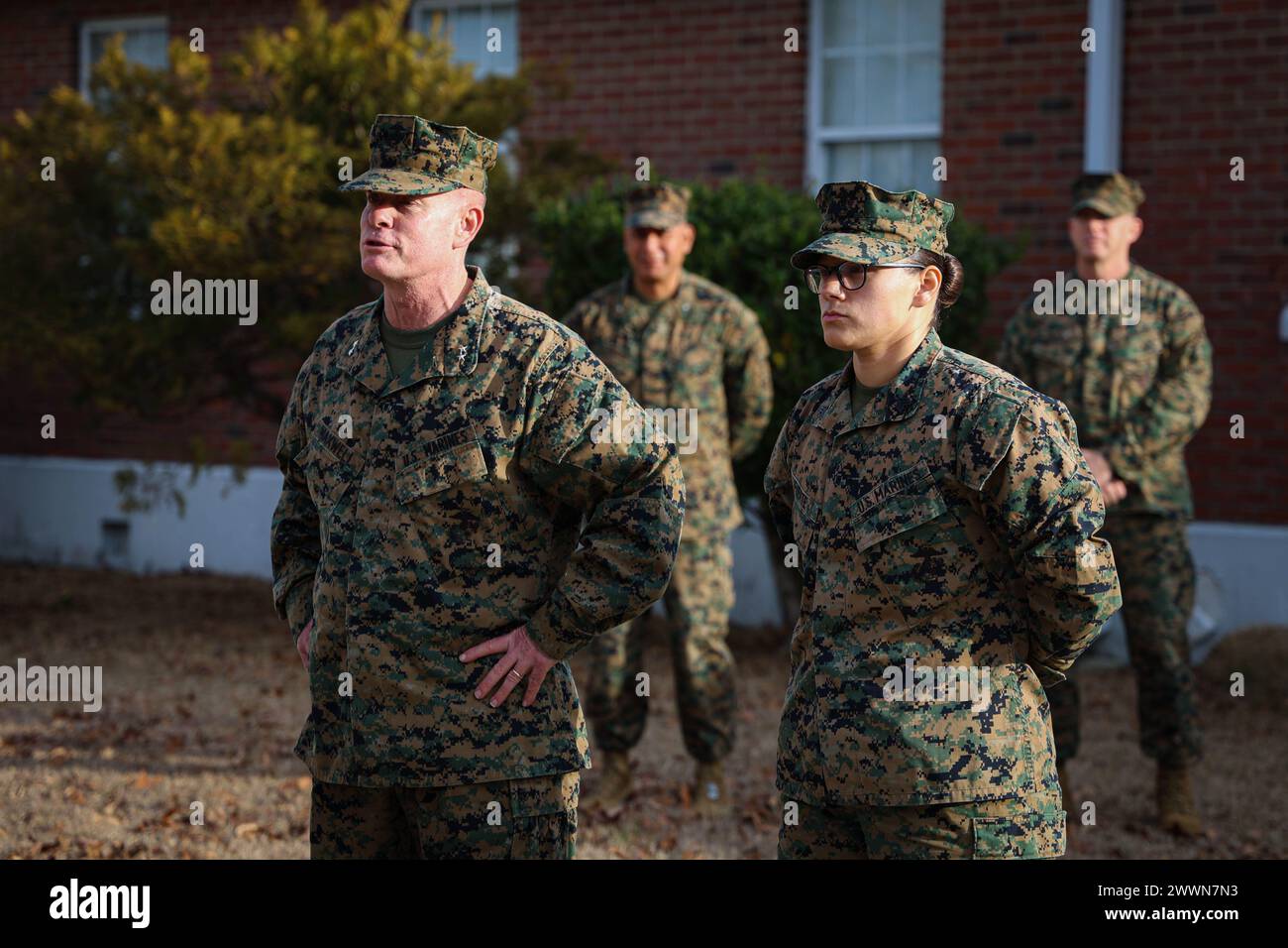 U.S. Marine Corps Maj. Gen. David Maxwell, commander of Marine Corps ...