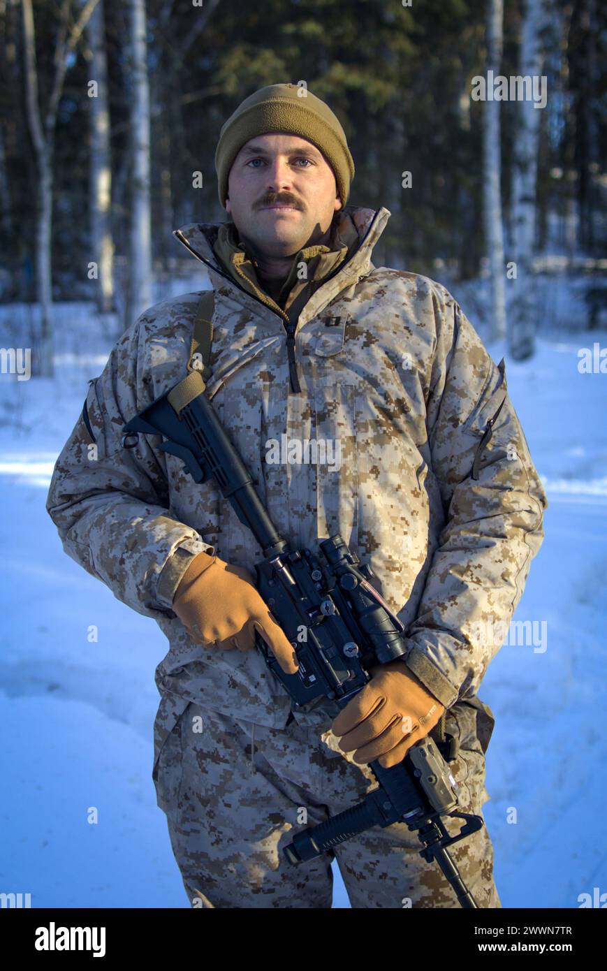 U.S. Marine Corps Capt. Colton Raab, Field Artillery Officer, Fox ...