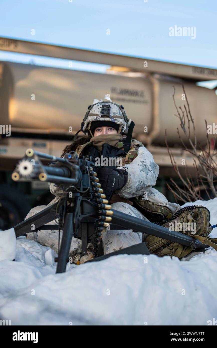 Spc. Sammantha Ohm assigned to 5th Squadron, 1st Calvary Regiment ...