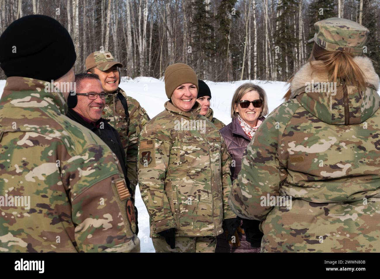 U.S. Air Force Chief Master Sgt. Kathleen McCool, Pacific Air Forces ...