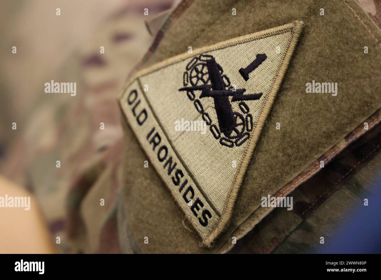 The 2nd Armored Brigade Combat Team, 1st Armored Division brigade staff ...