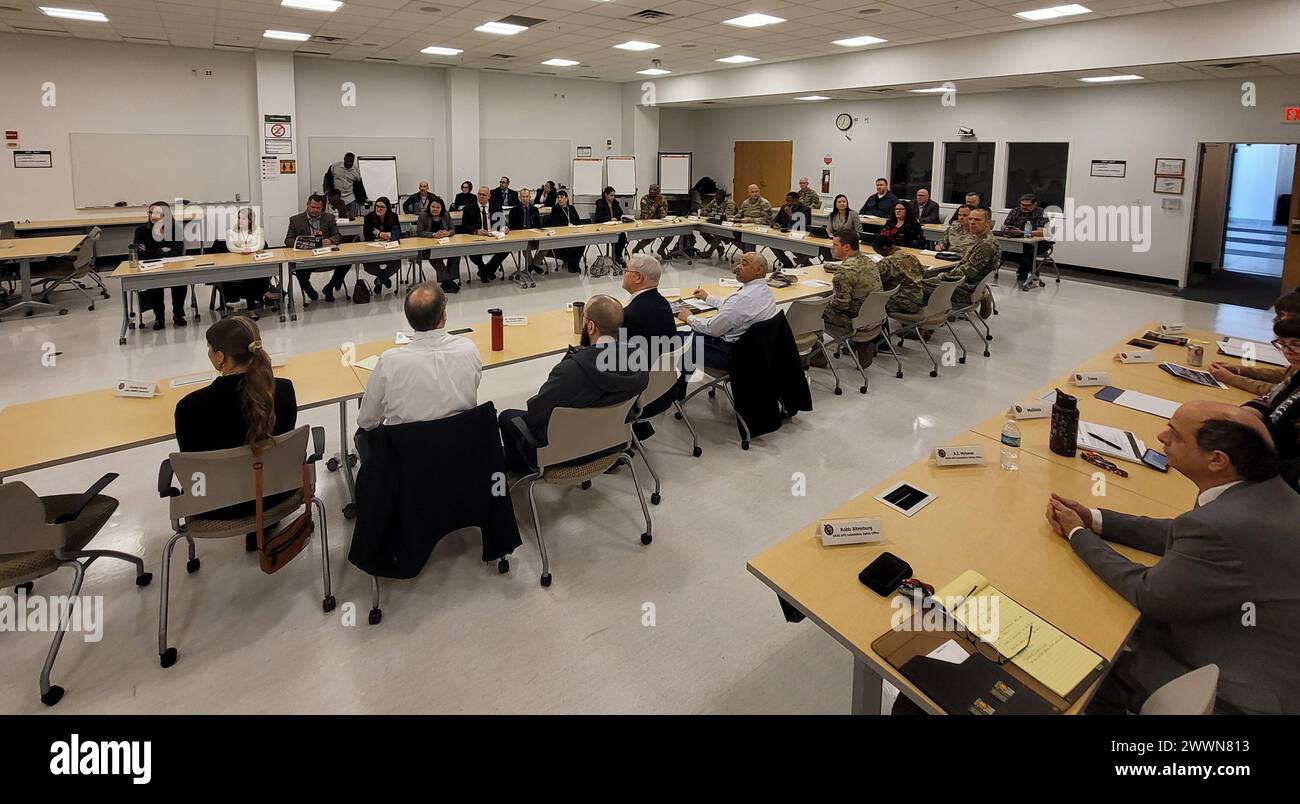 ABERDEEN PROVING GROUND, Md. – APG senior leaders and safety managers ...