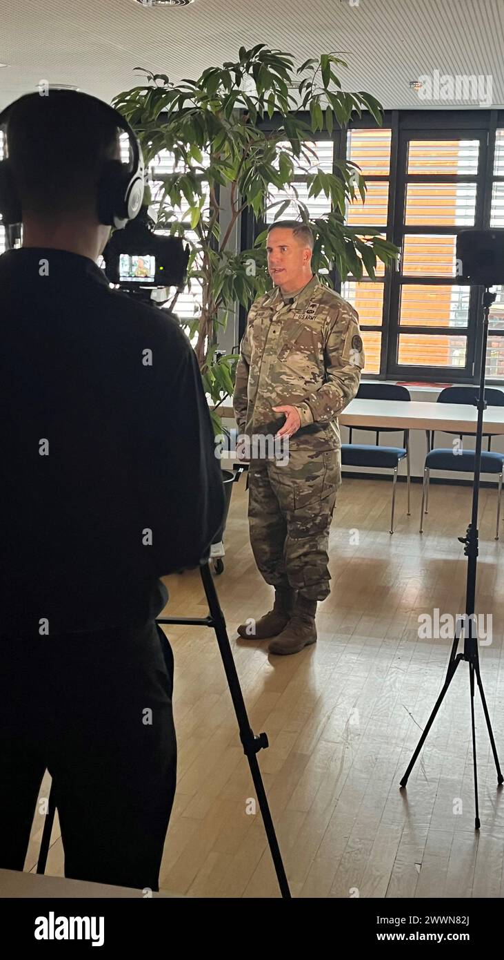 Brig. Gen. Roger Giraud, commander of Medical Readiness Command, Europe ...