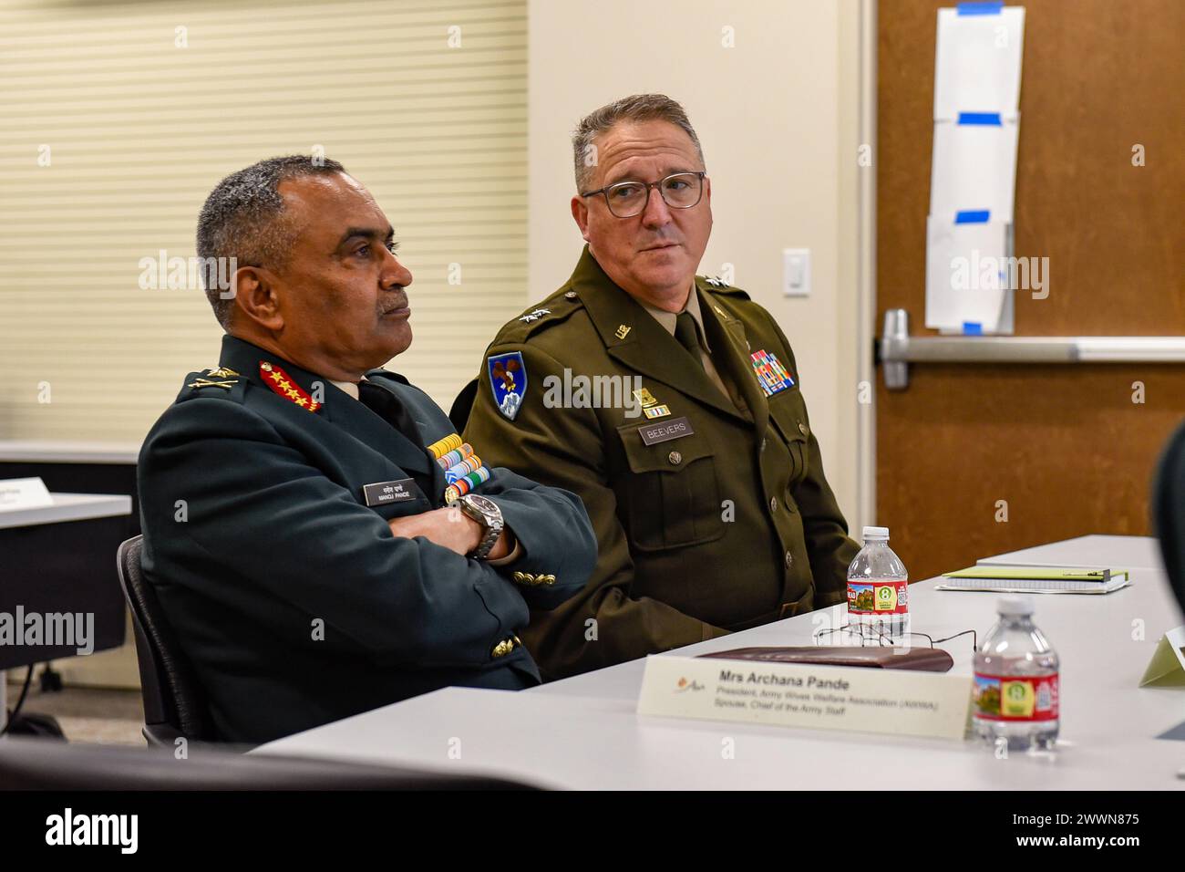 U.S. Army Maj. Gen. Matthew P. Beevers, Adjutant General, California ...