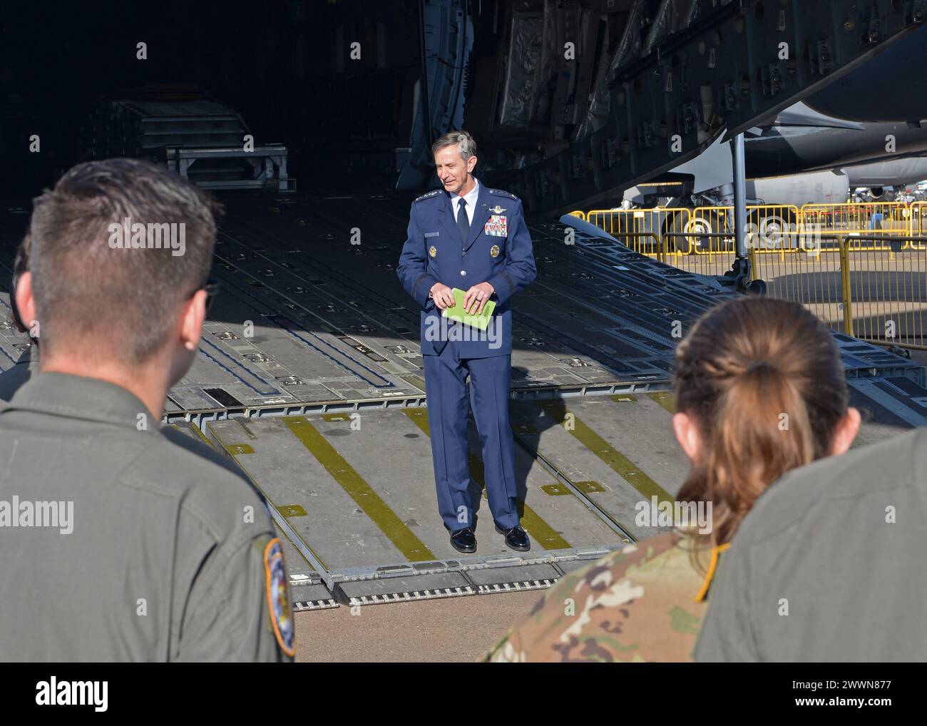 U.S. Air Force Gen. Kevin Schneider, Pacific Air Forces commander ...
