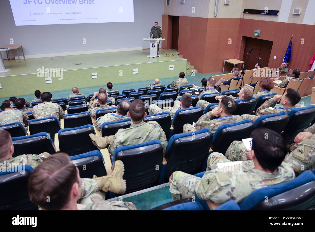The 2nd Armored Brigade Combat Team, 1st Armored Division brigade staff ...