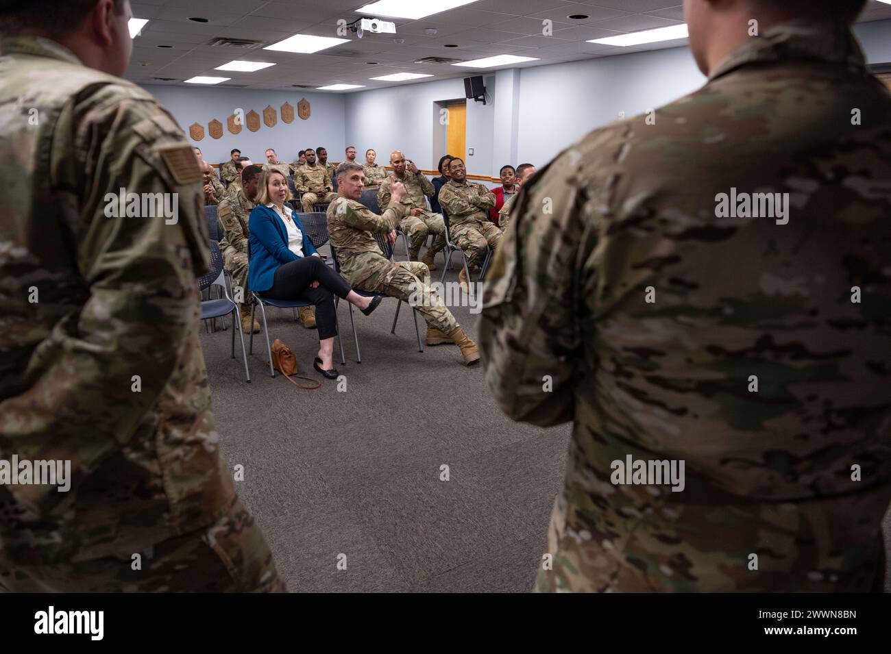 U.S. Air Force Maj. Gen. John Klein, U.S. Air Force Expeditionary ...
