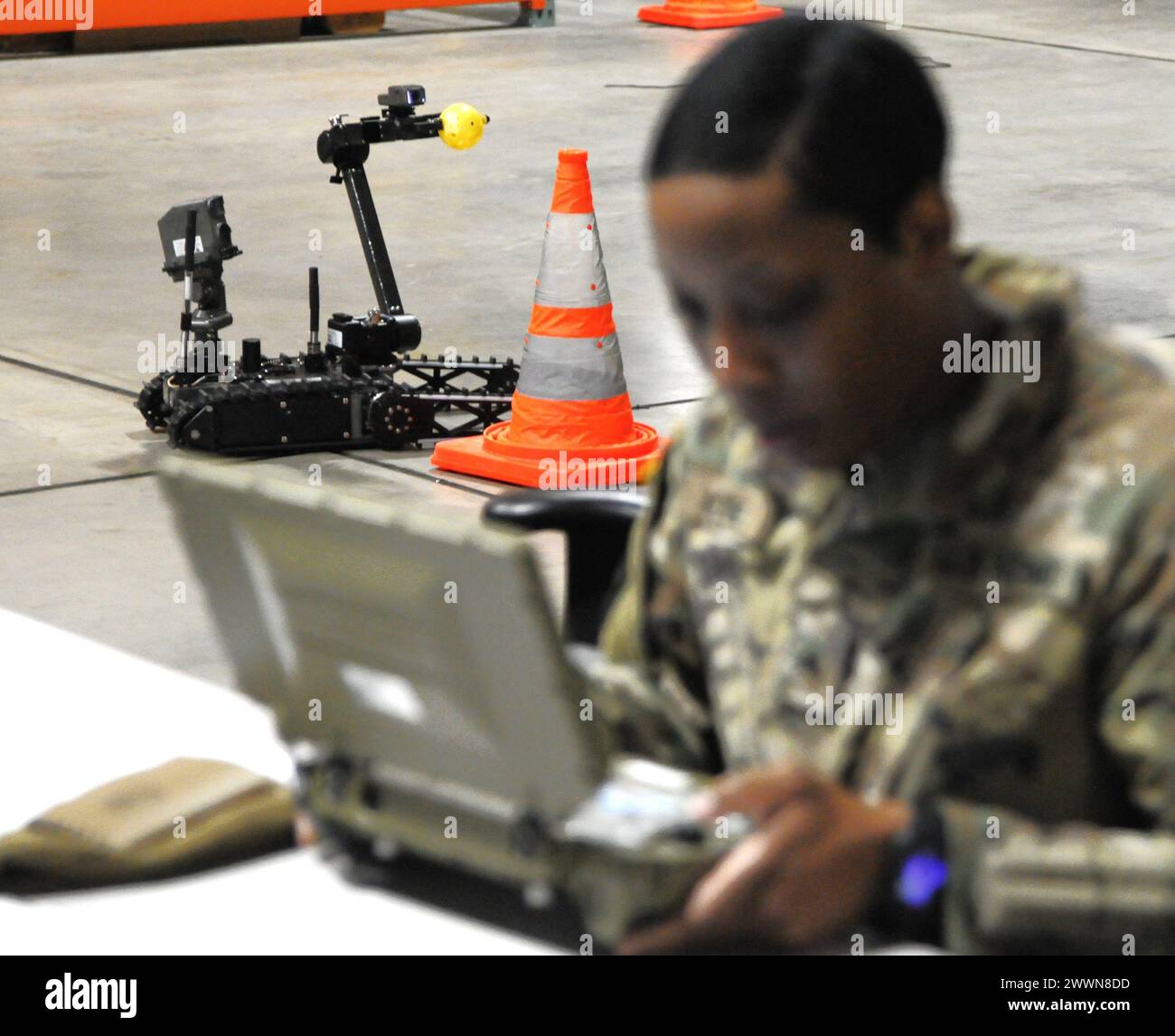 Soldiers must learn to depend on the cameras of the CRS-I, (Common ...