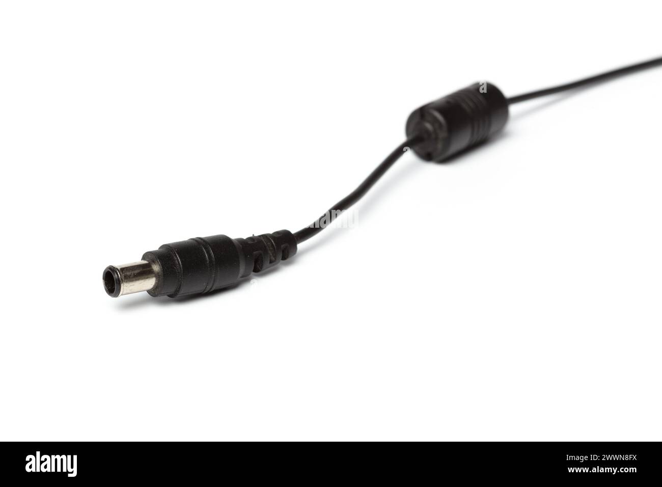 AC adapter isolated on white Stock Photo - Alamy