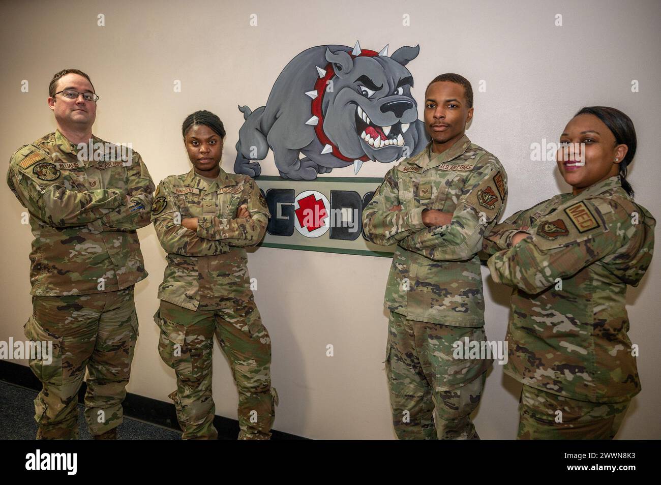 U.S. Air Force Chief Master Sgt. Vanessa Arthur, 354th Medical Group ...