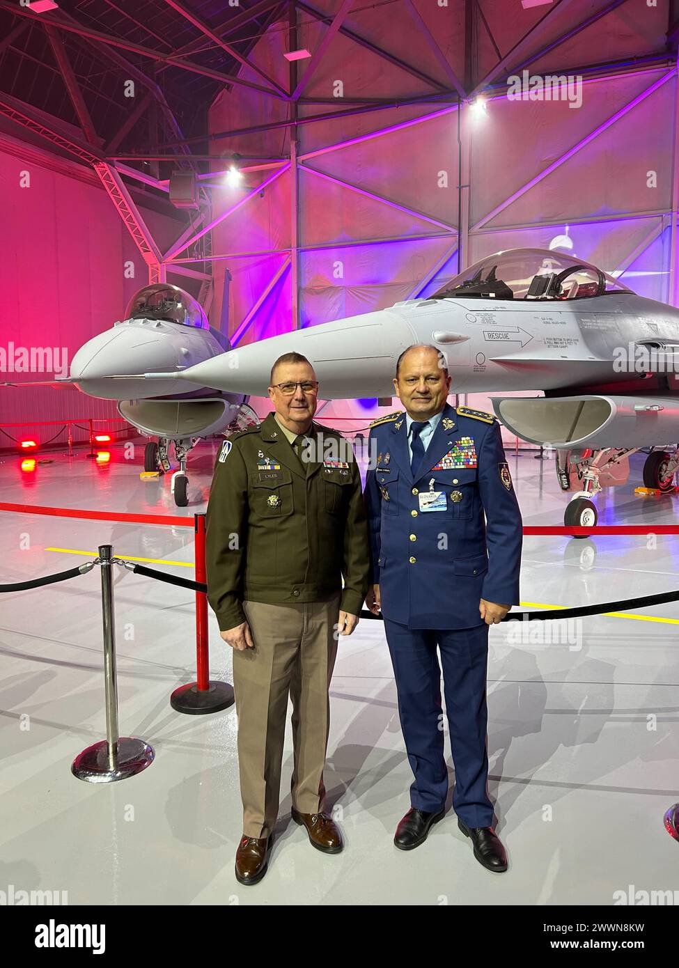 Indiana National Guard Maj. Gen. Dale Lyles, Indiana adjutant general ...