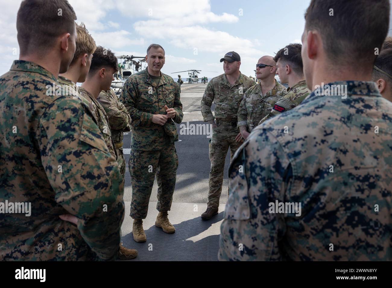 240225-N-VO895-1116 MEDITERRANEAN SEA (Feb. 25, 2024) Lt. Col. Jeremy ...