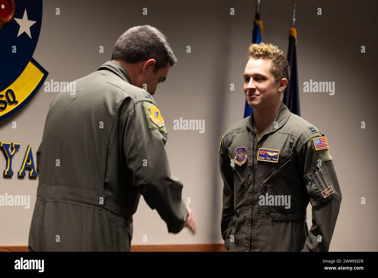U.S. Air Force Col. Rusty Gohn, 436th Airlift Wing deputy commander ...
