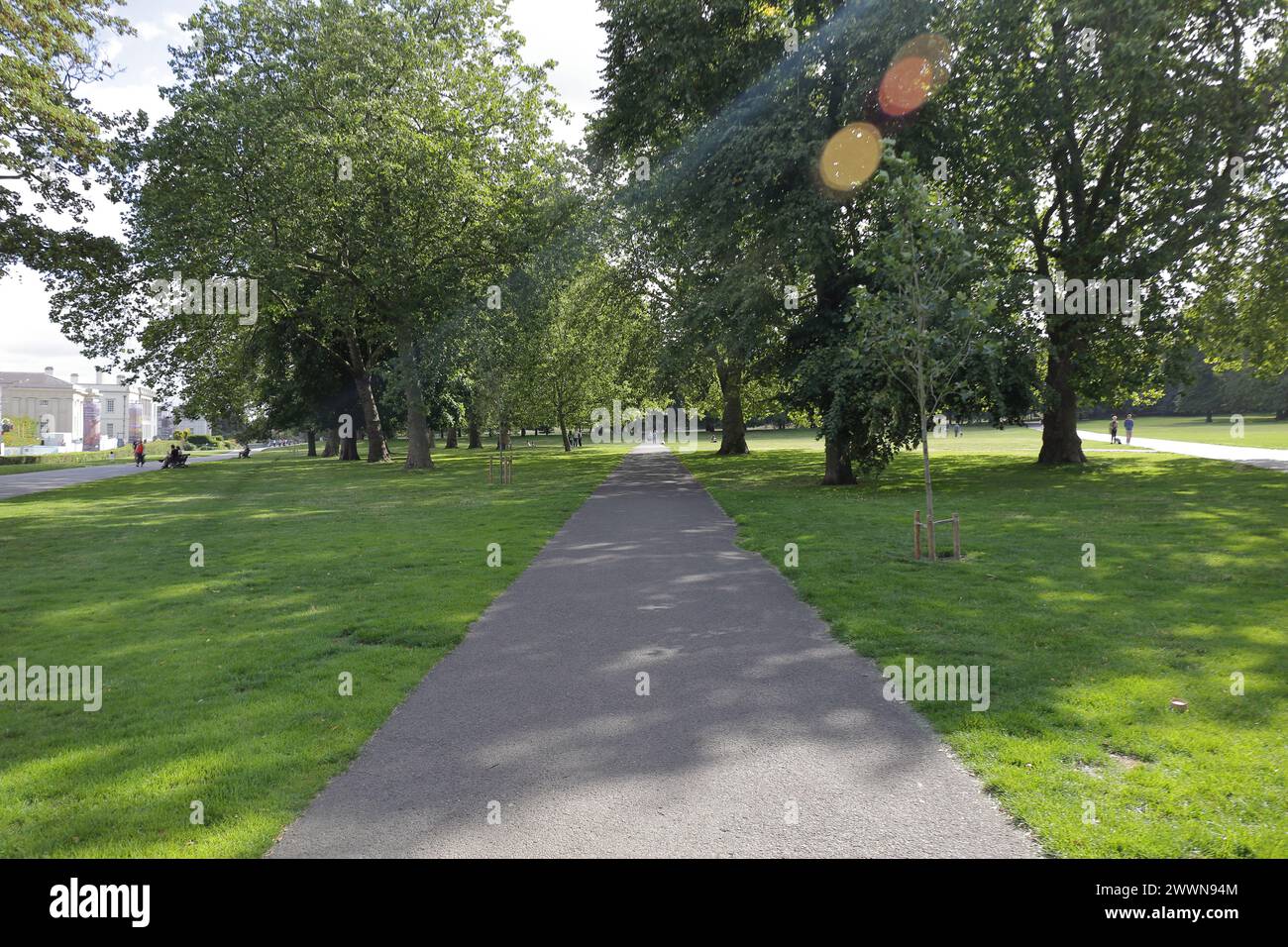 Beautiful park playground uk hi-res stock photography and images - Alamy