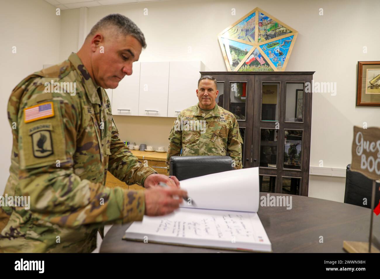 U.S. Army Command Sgt. Maj. Jesus Gonzalez, the command sergeant major ...