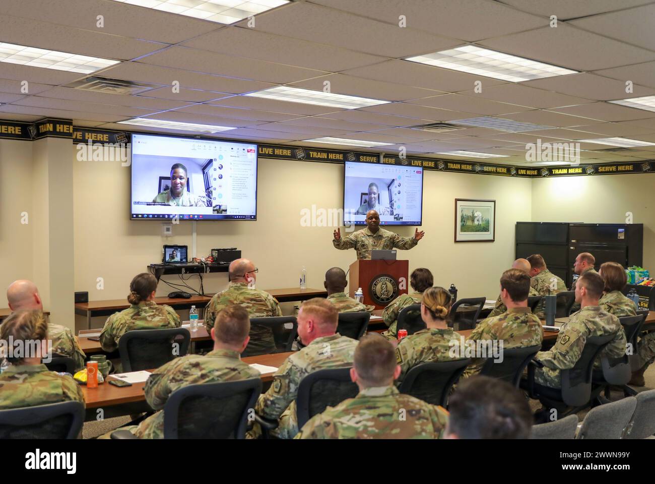 U.S. Army Lt. Gen. Donna W. Martin, the first black woman to serve as ...