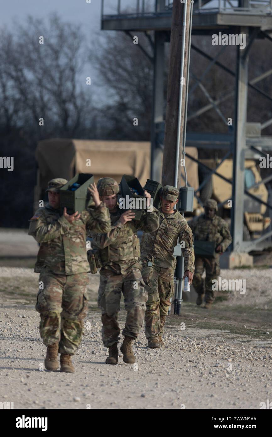 Soldiers assigned to the 64th Military Police Company under the 720th ...