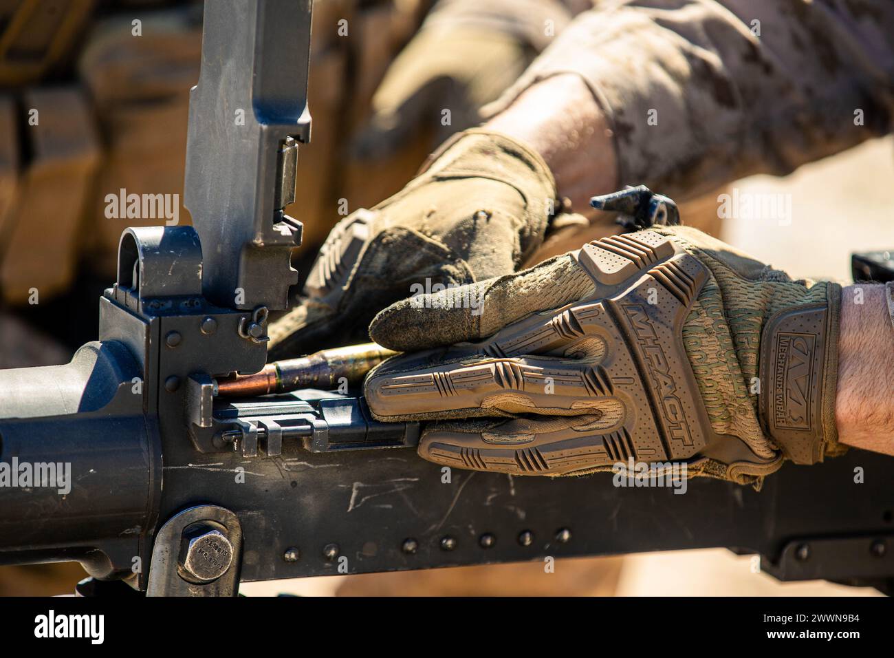 A U.S. Marine with 2d Battalion, 6th Marine Regiment, 2d Marine ...