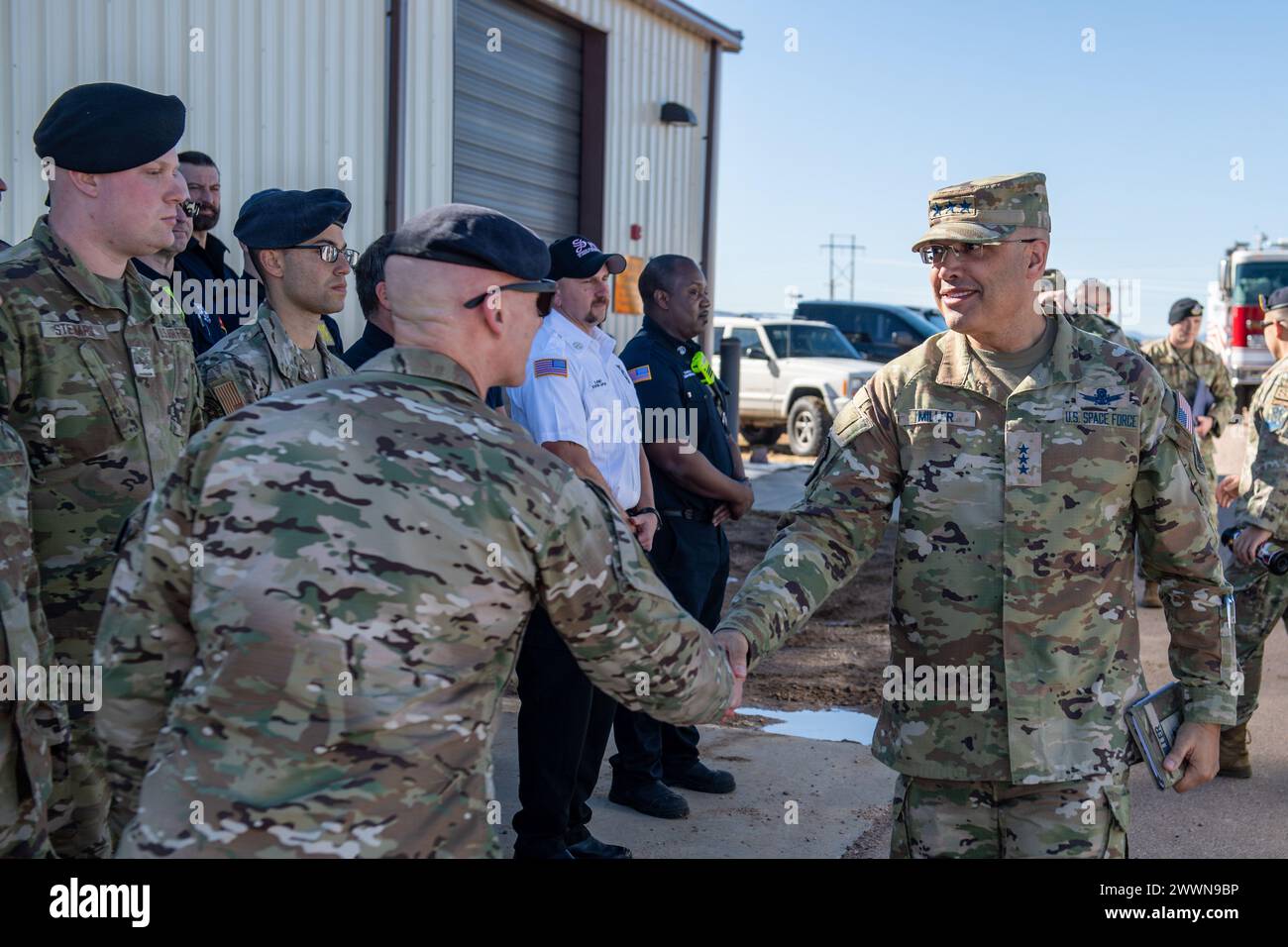 SCHRIEVER SPACE FORCE BASE, Colo-- Lieutenant (Lt.) General (Gen ...