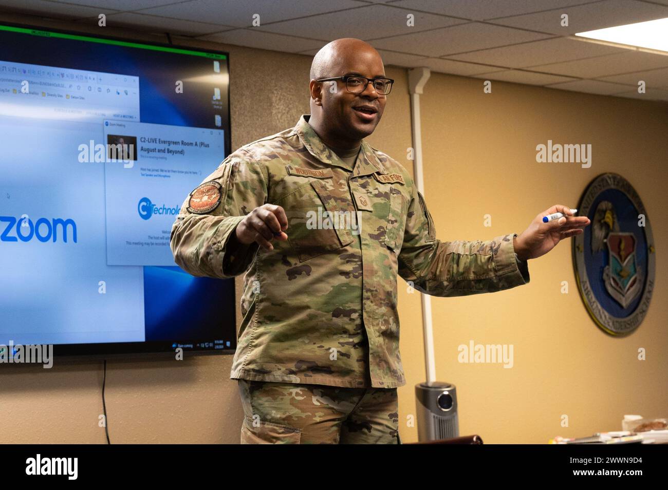 U.S. Air Force Master Sgt. Marlon Woodson, 354th Fighter Wing Diversity ...