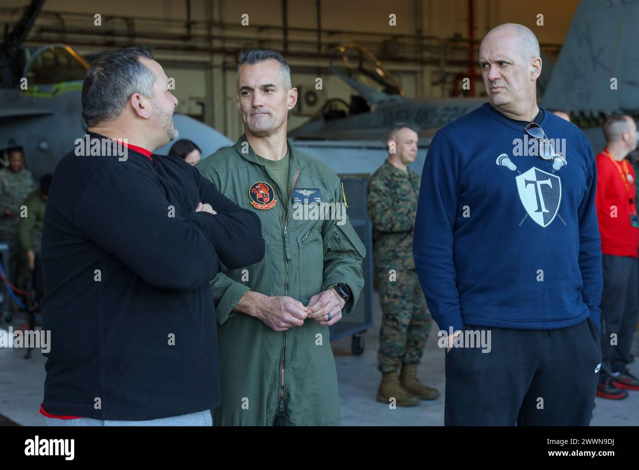 U.S. Marine Corps Lt. Col. Jarrod Allen, commanding officer, Marine All ...