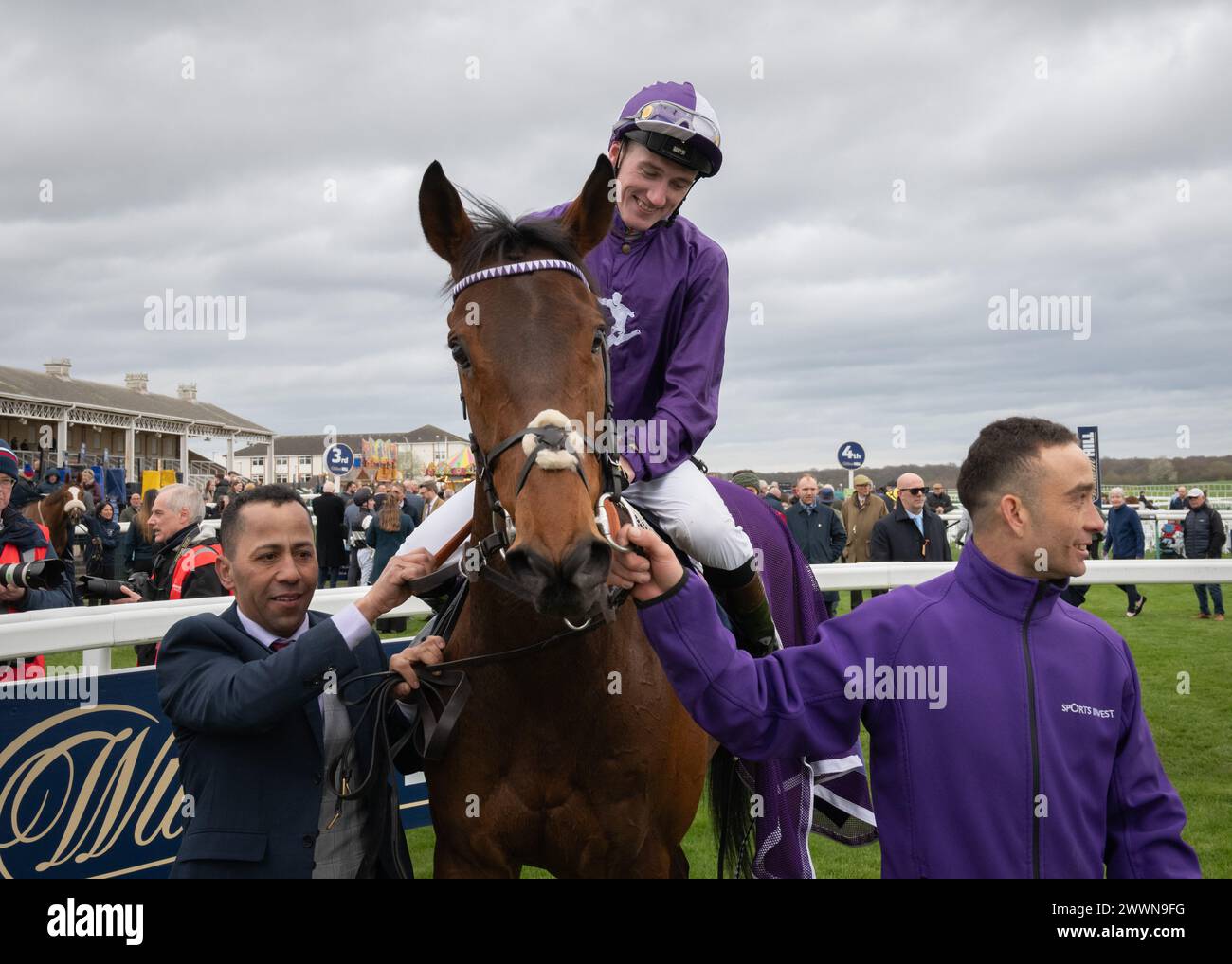 Mr Professor wins the William Hill Lincoln at Doncaster on 23 March ...