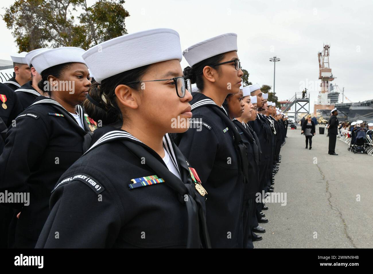 NAVAL BASE CORONADO (Feb. 17, 2024) - Sailors assigned to the ...