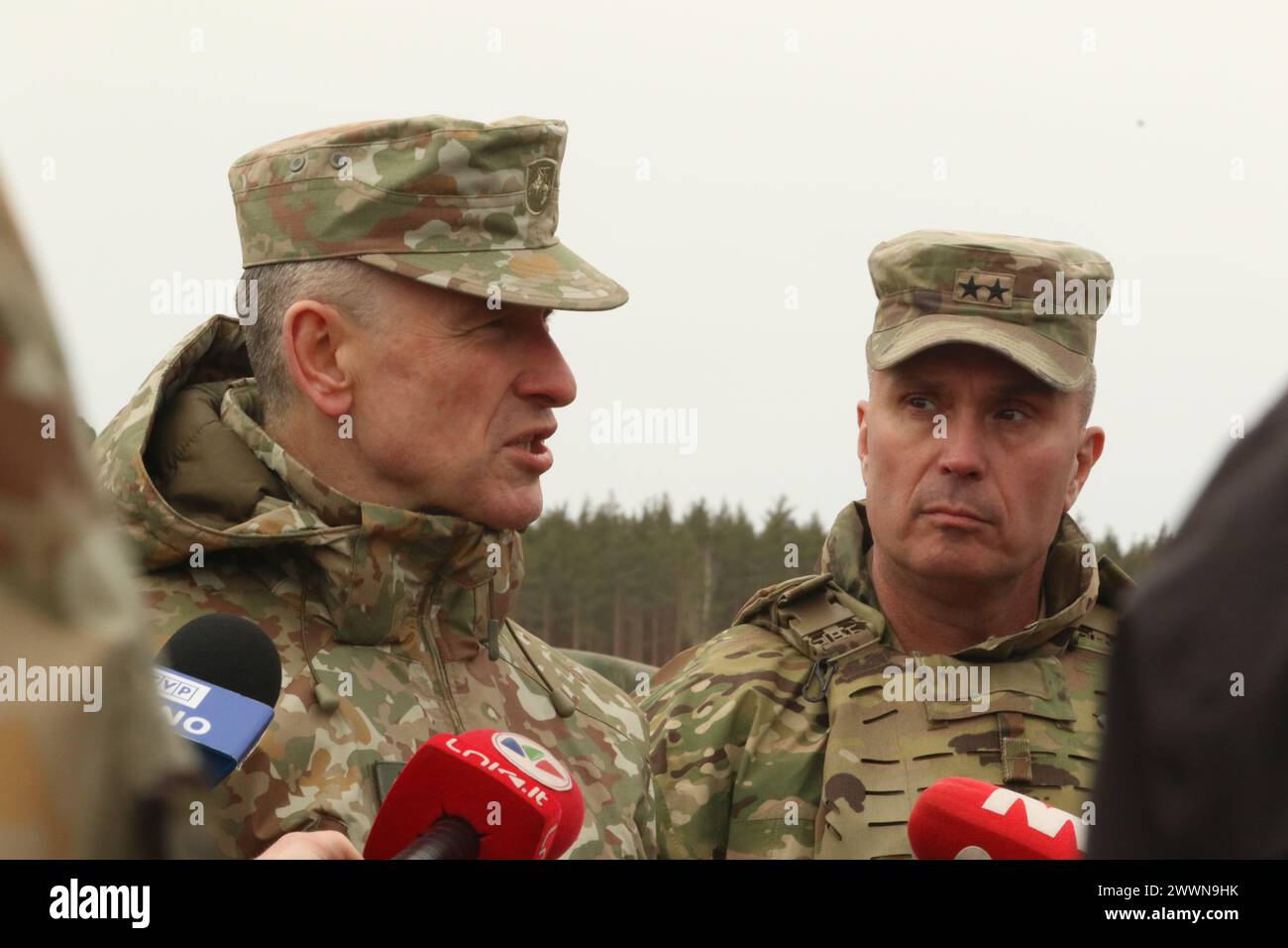 U.S. Army Maj. Gen. Christopher Norrie, commanding general of the 3rd ...