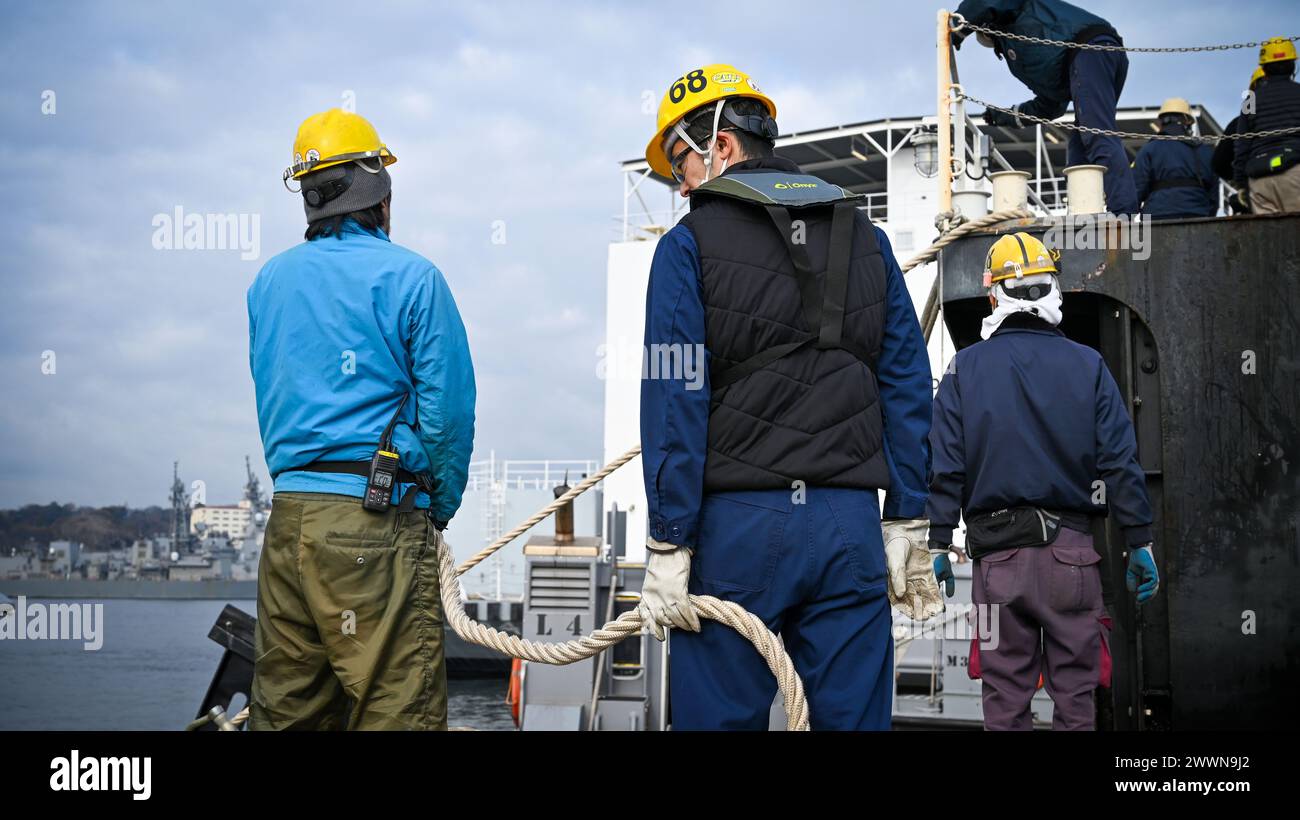 YOKOSUKA, Japan (Feb. 18, 2024) — U.S. Naval Ship Repair Facility and ...