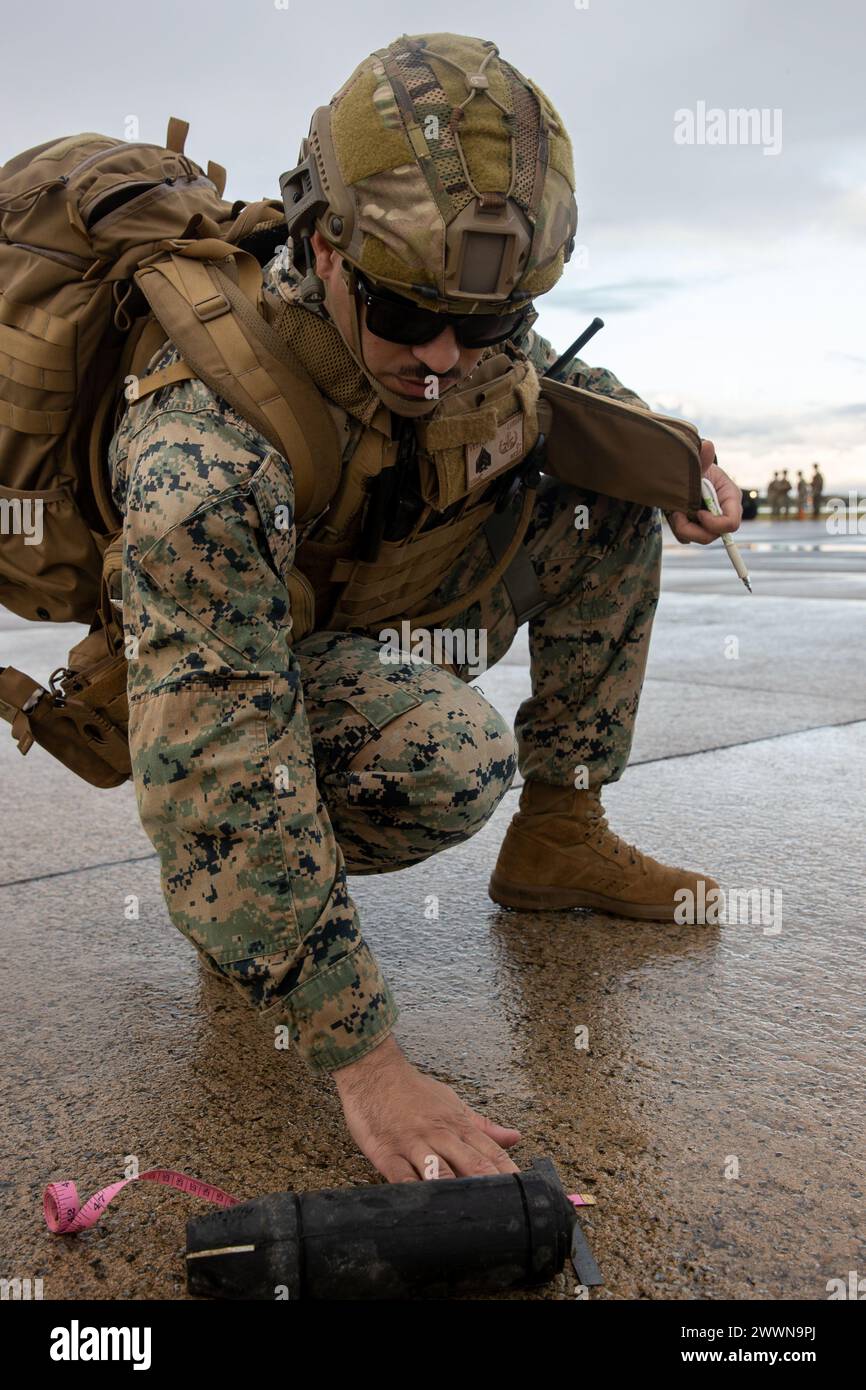 OKINAWA, Japan (Feb. 04, 2024) Sgt. Logan Vetter, assigned to Marine ...