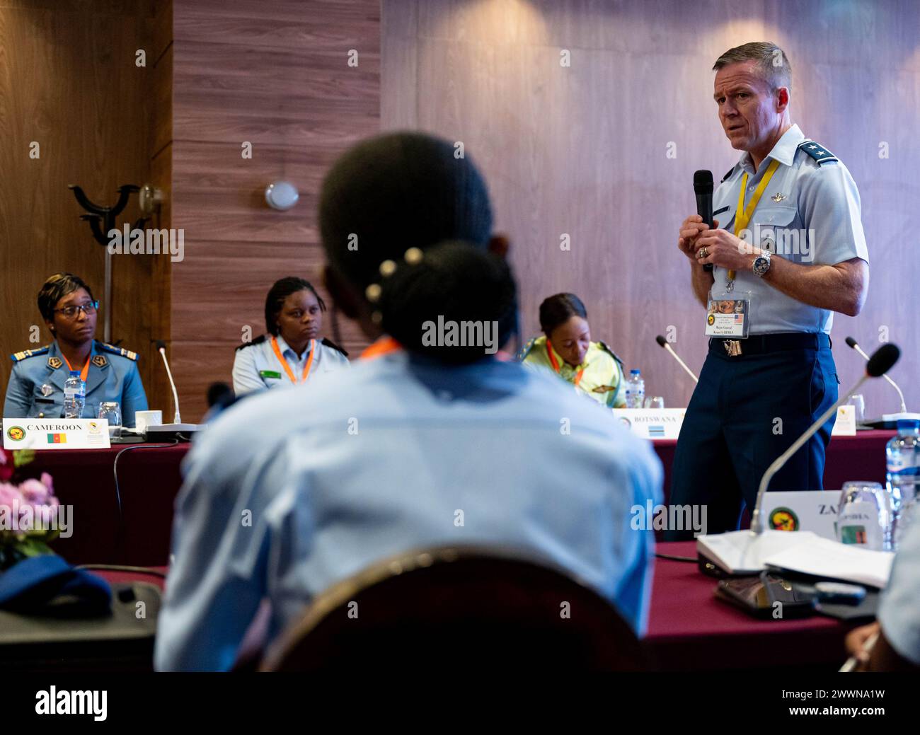 U.S. Air Force Maj. Gen. Kenneth P. Ekman, U.S. Africa Command strategy ...