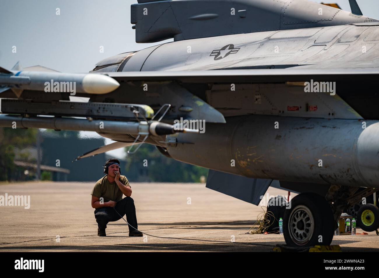 Senior Airman Thomas Purdy, 80th Fighter Generation Squadron dedicated ...