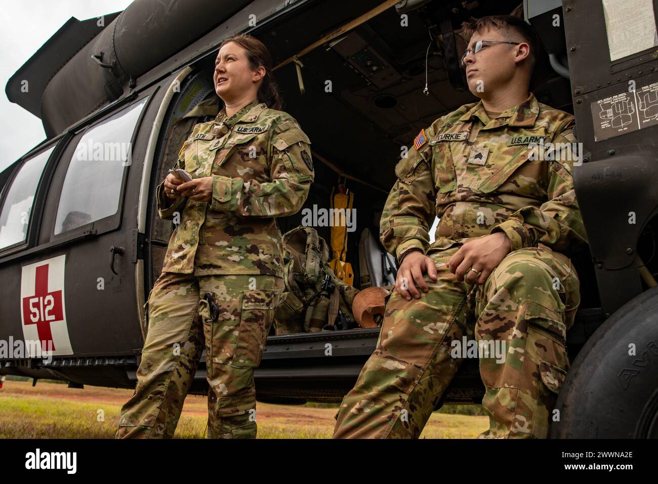 Sgt. 1st Class Rachel Heath, a Soldier part of the 25th Infantry ...