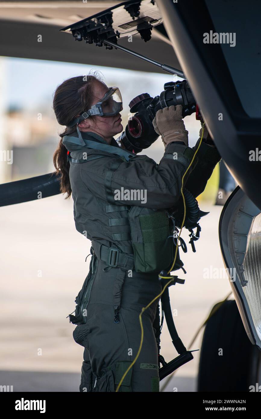 U.S. Air Force Maj. Emily Thompson, 4th Fighter Squadron pilot ...