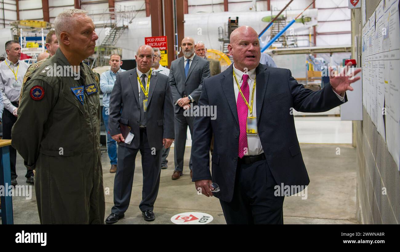 TINKER AIR FORCE BASE. Okla. — Eric Miller, right, 566th Aircraft ...