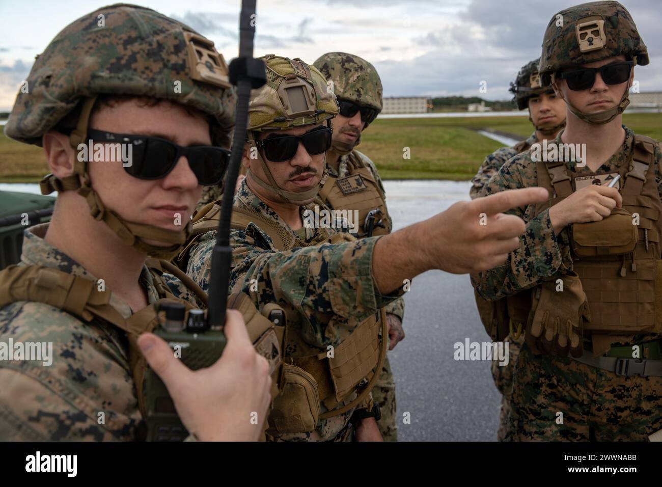 OKINAWA, Japan (Feb. 04, 2024) Marines assigned to Marine Wing Support ...